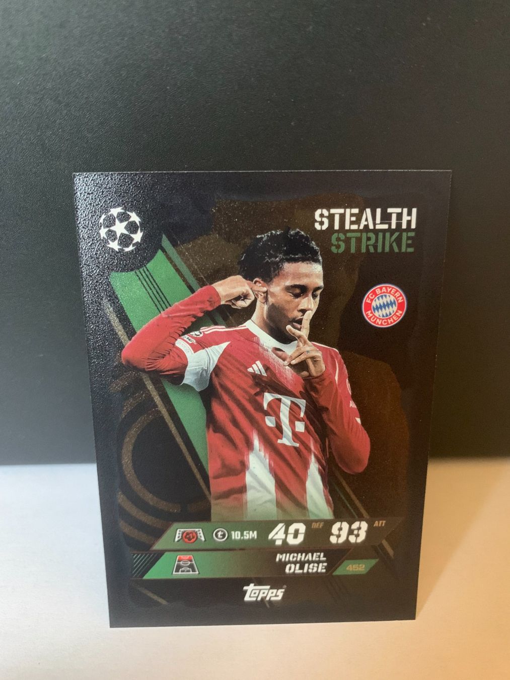Topps Match Attax 25/26 Michael Olise Stealth Strike (Neu (gemäss ...