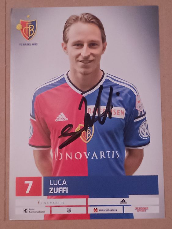 Luca Zuffi - FCB handsigniert | Kaufen auf Ricardo
