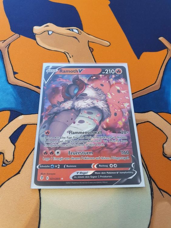 Pokemon - Ramoth V (EVS 021) - Drachenwandel | Kaufen auf Ricardo