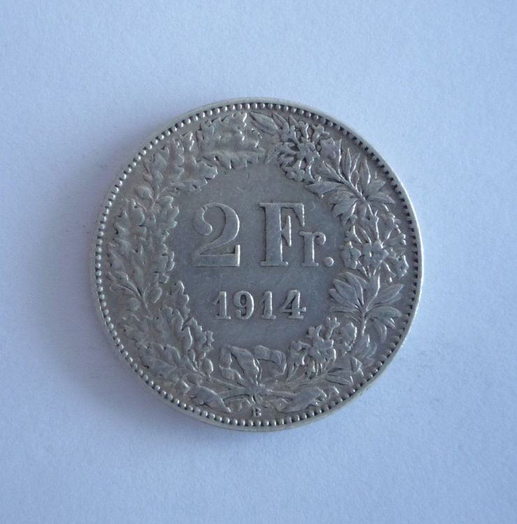 2 Franken Münze 1914 | Kaufen auf Ricardo