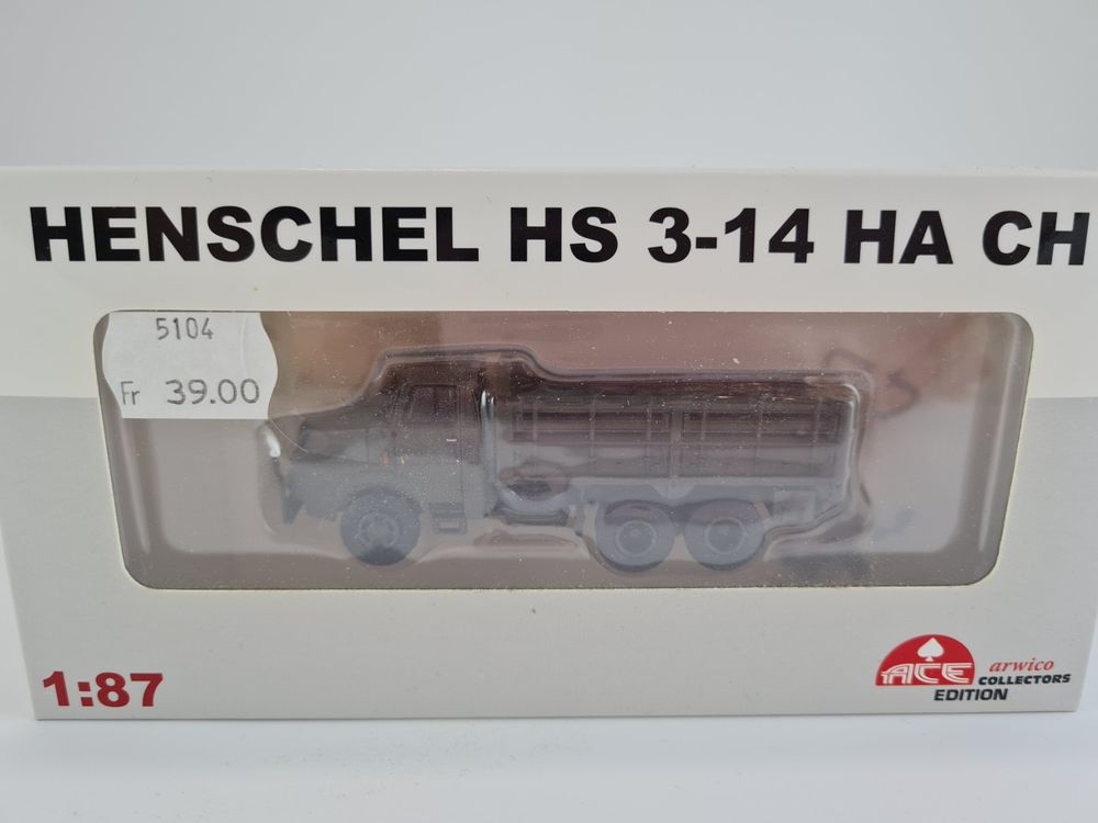 Arwico Collectores Edition Henschel HS 3-12 HA CH H0 1:87 | Kaufen auf ...