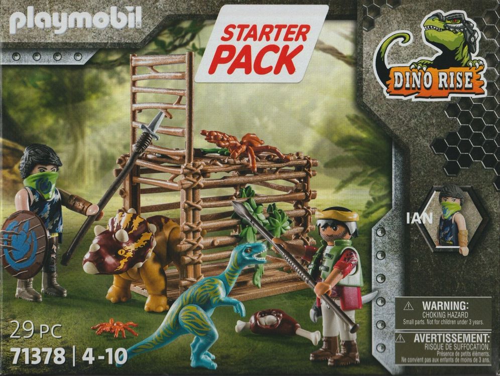 PLAYMOBIL DINO RISE 71378 LIBERAZIONE DEL TRICERATOPO new (Neu und originalverpackt) in Vezia ...