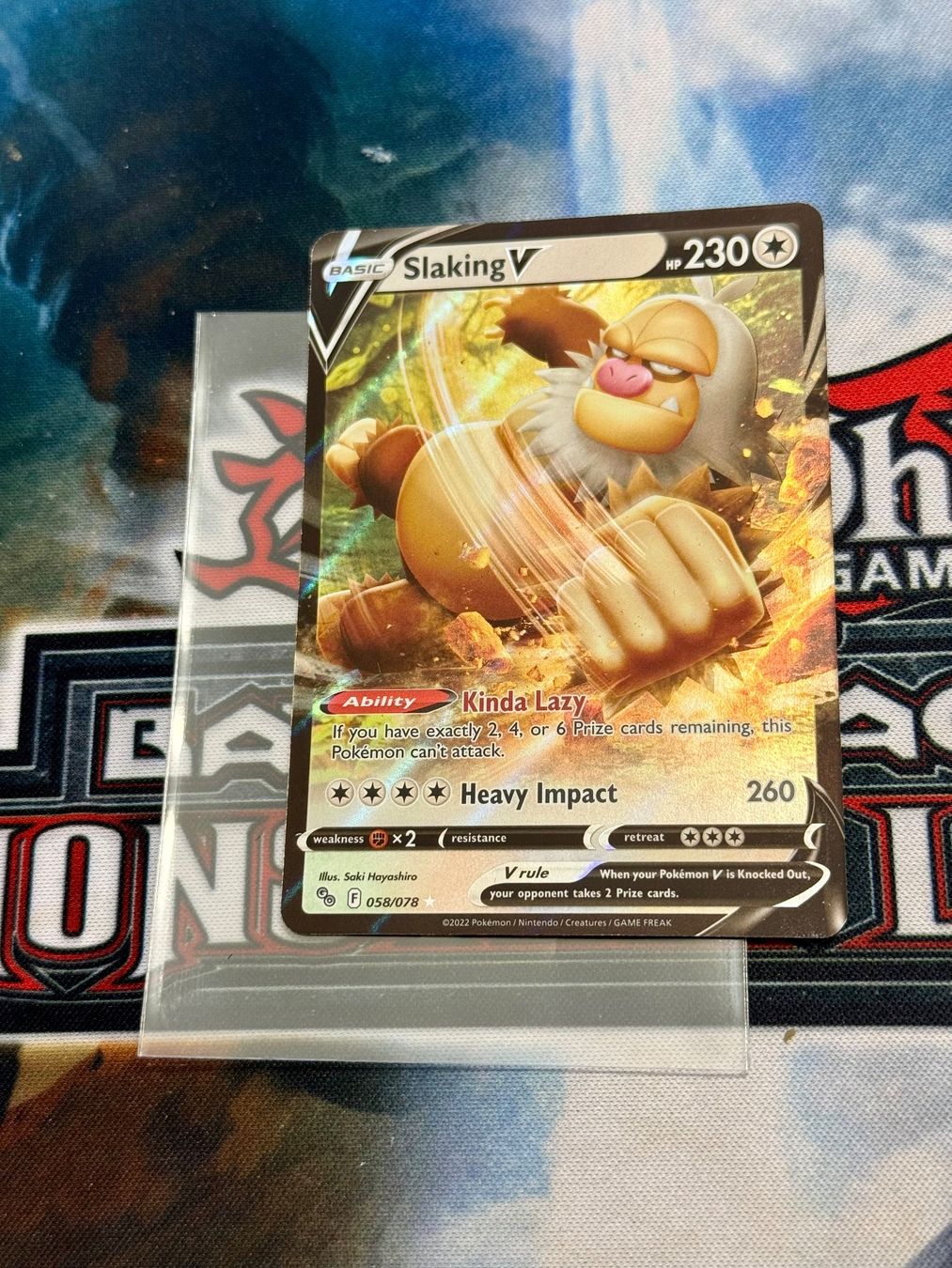 Pokémon / Slaking V (PGO 058) / Ultra Rare / Near Mint (Gebraucht) in ...