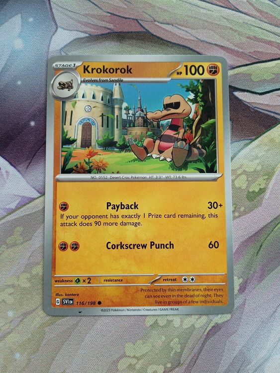 Krokorok - Scarlet & Violet 116 - Rokkaiman | Kaufen auf Ricardo