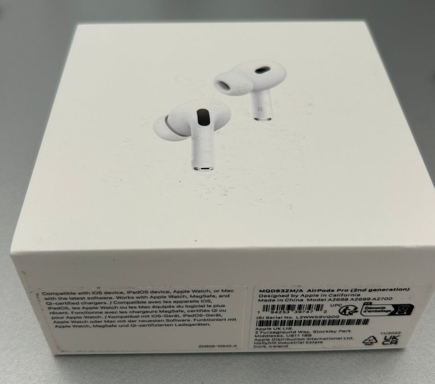 Apple AirPods Pro (2.Generation) Kopfhörer / Top Zustand (Neu (gemäss ...