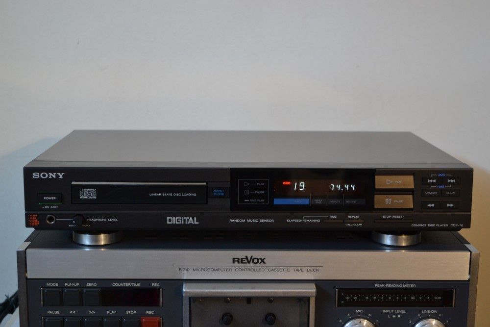 Sony CDP-70 Single Deck CD Player Compact Disc | Kaufen auf Ricardo