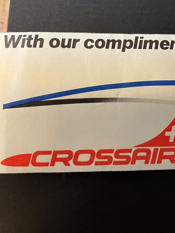 CROSSAIR - FLUGGESELLSCHAFT - NADEL GOLD (Neu und originalverpackt) in ...