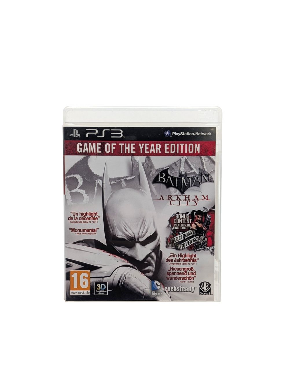 Batman: Arkham City PlayStation 3 (PS3) (Gebraucht) in Domat/Ems für ...