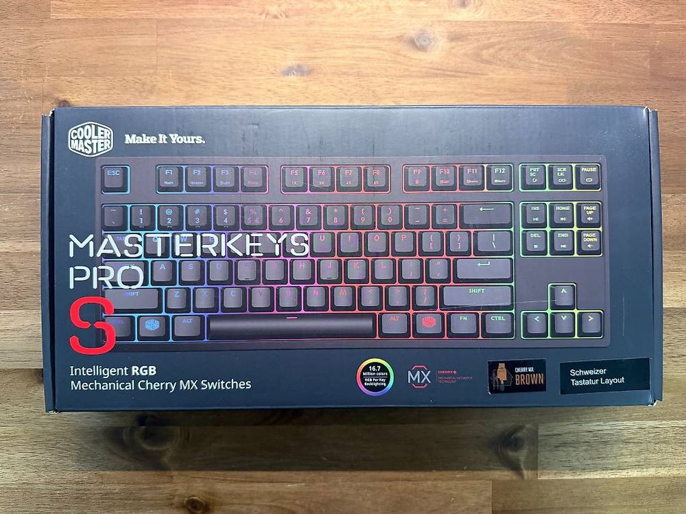 Cooler Master MasterKeys Pro S RGB (CH, Kabelgebunden) (Gebraucht) in ...