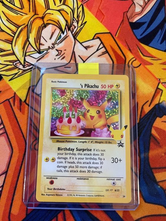 Pikachu Birthday Surprise / Pokemon / EN | Kaufen auf Ricardo