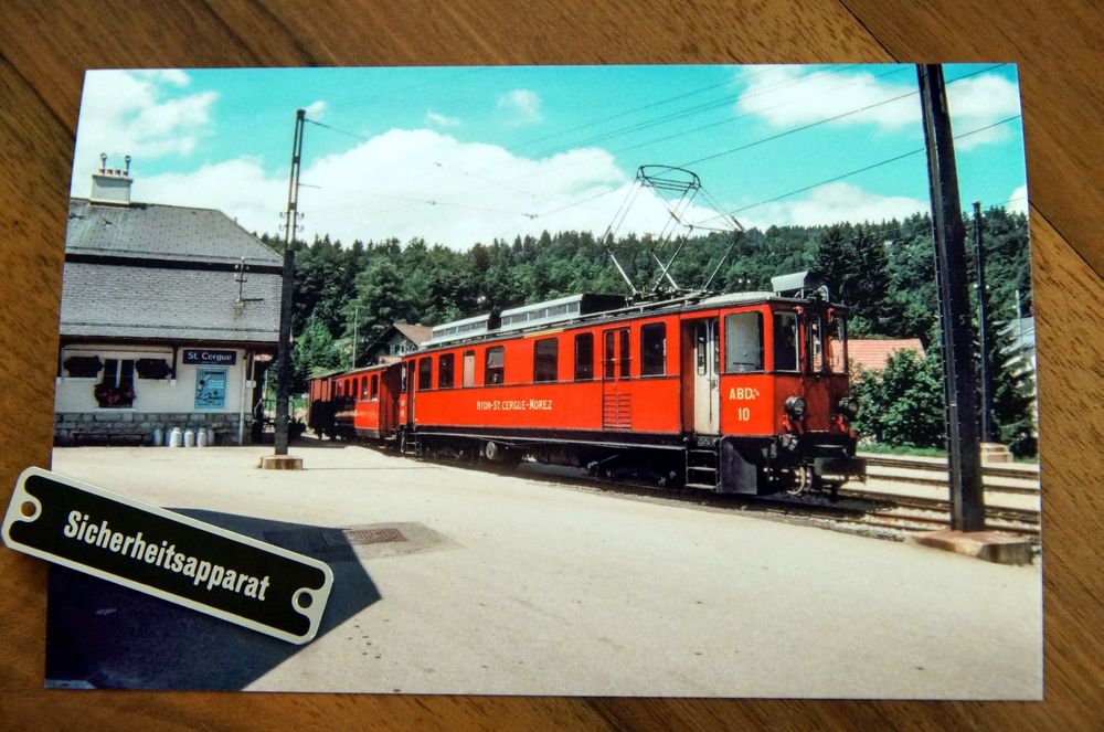 NStCM Triebwagen ABDe 4/4 Nr. 10 - St. Cergue - 1980 | Kaufen auf Ricardo
