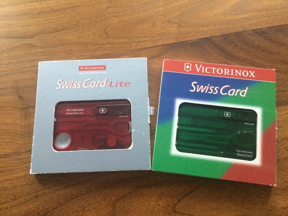 Victorinox Swiss Card & Swiss Card Lite | Kaufen auf Ricardo