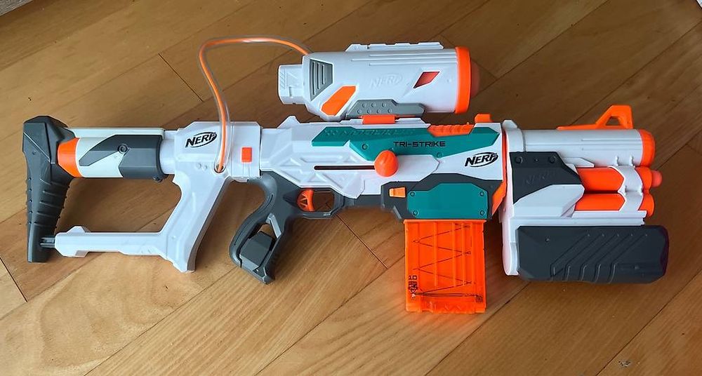 Nerf Tri-Strike (Gebraucht) in Flawil für CHF 15 – mit Lieferung auf Ricardo kaufen