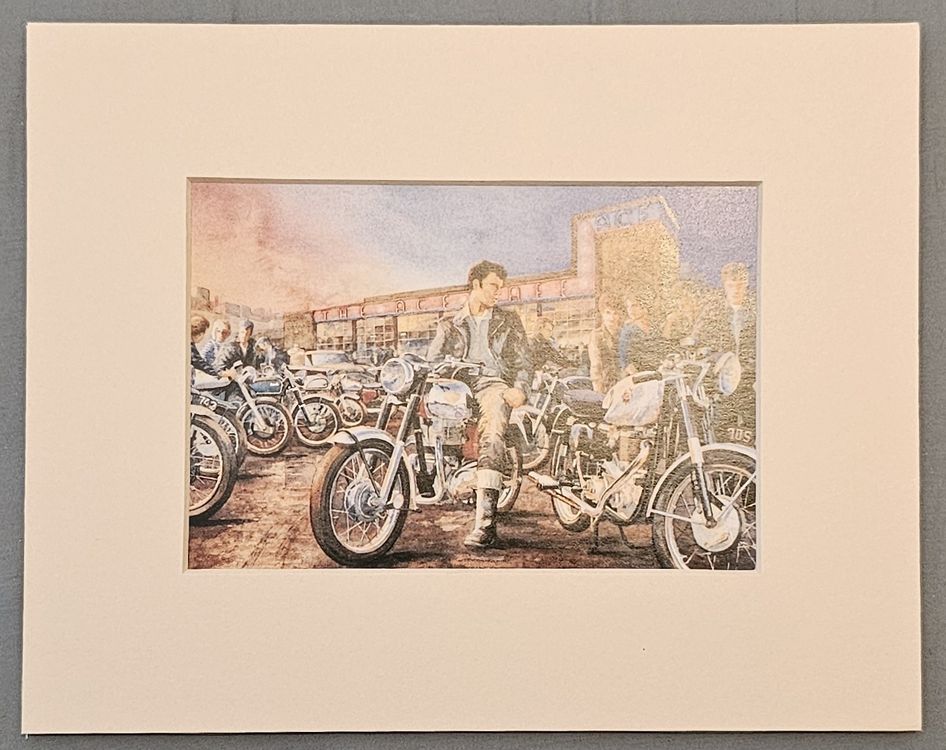 Roy Barrett Ace Cafe London Motorcycles 21,5 x 17 cm | Kaufen auf Ricardo