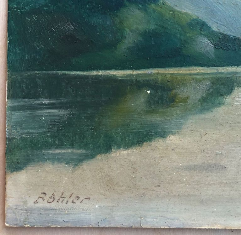 Hans Böhler Orig. Gemälde | Kaufen auf Ricardo
