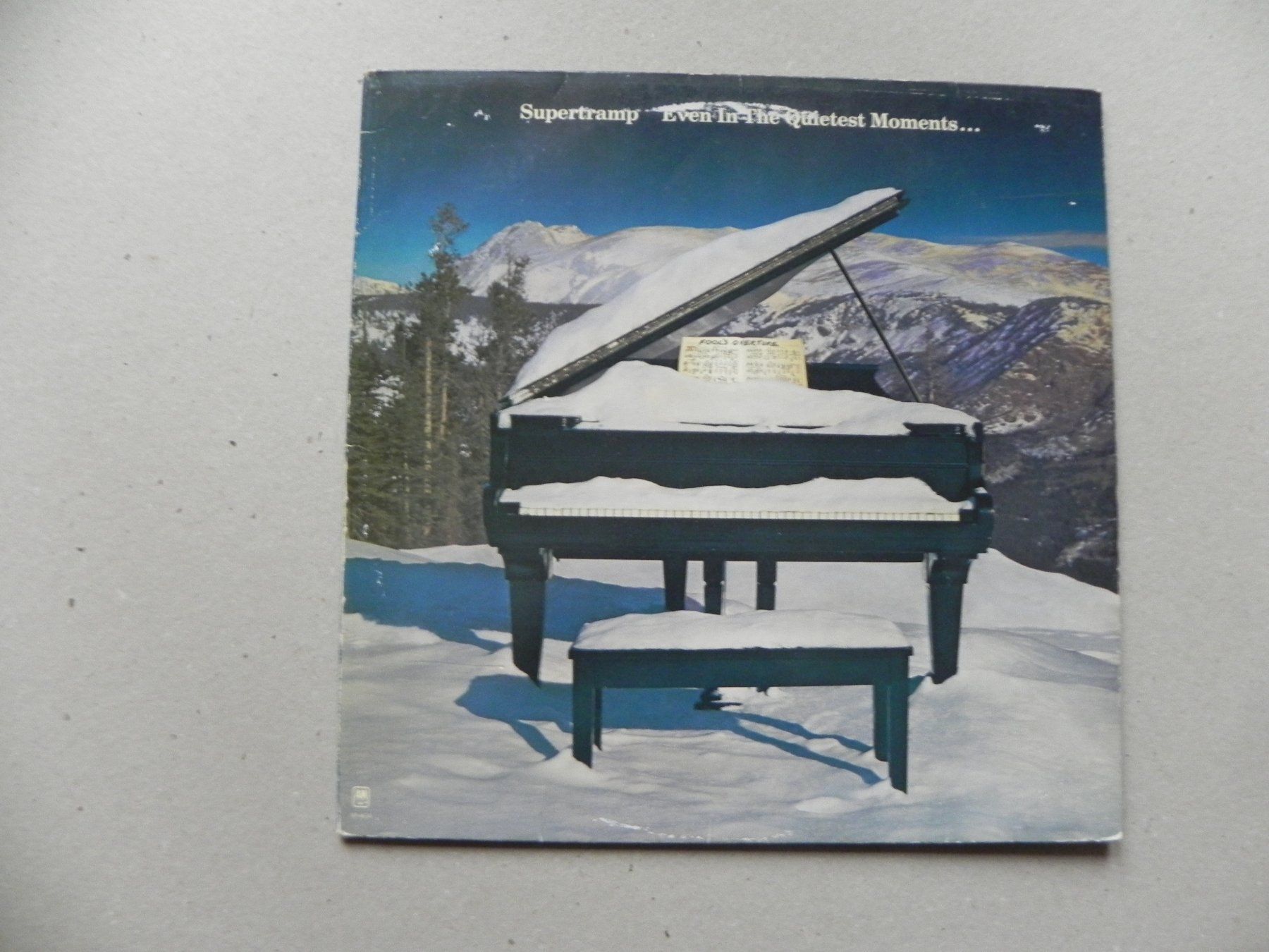 LP Pop Rock Band Supertramp 1977 Even in the Quietest ... (Gebraucht ...