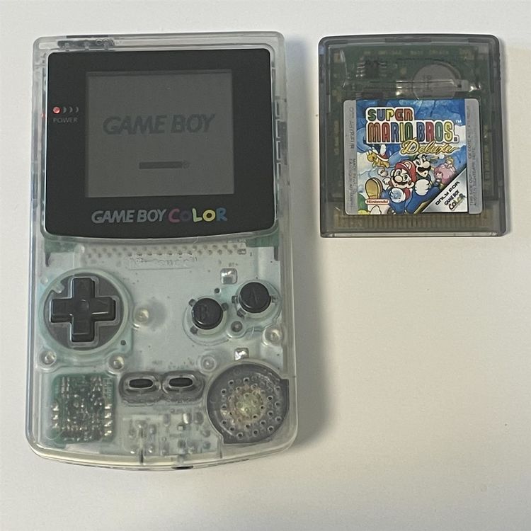 Gameboy Color Transparent + Mario Bros. (Gebraucht) in Mollis für CHF ...
