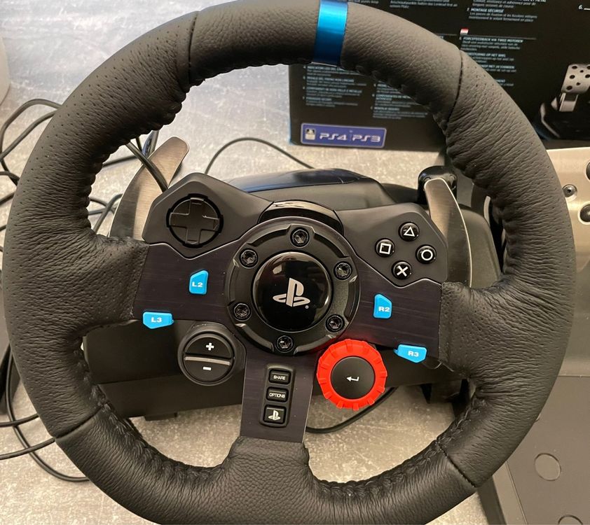 Logitech DRIVING FORCE PS Spielkonsole (Neu (gemäss Beschreibung)) in ...
