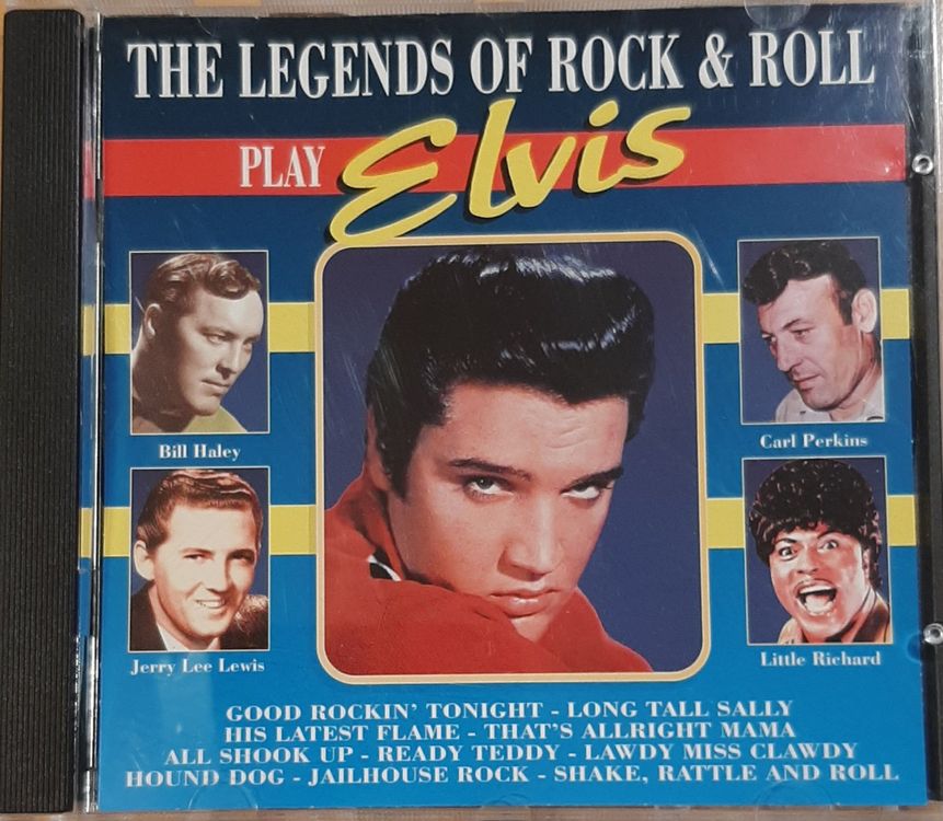 Legends Play Elvis Presley, USA Rock'n'Roll CD Album 1994 (Gebraucht ...