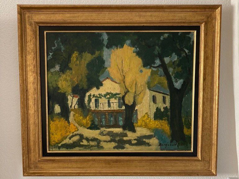 Peinture Tableau Gemälde BORGEAUD G. 1971 signé signiert (Gebraucht) in ...