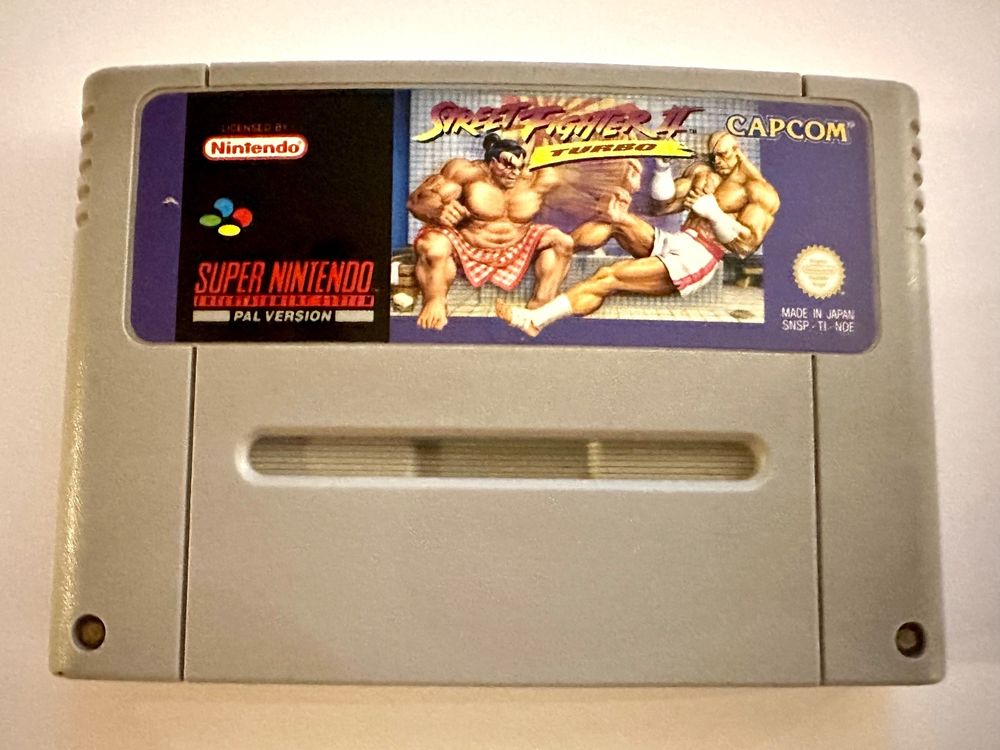 Street Fighter 2 Turbo für Super Nintendo SNES (Gebraucht) in ...