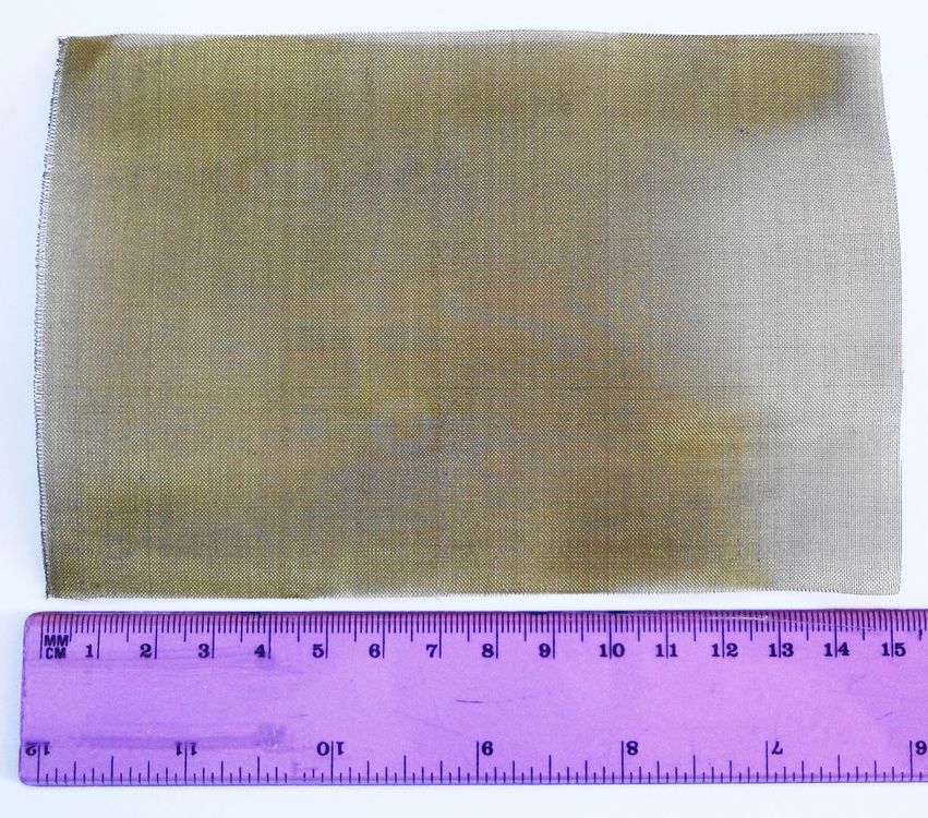 Drahtgitter Fein Messing 100 x 147 mm | Kaufen auf Ricardo