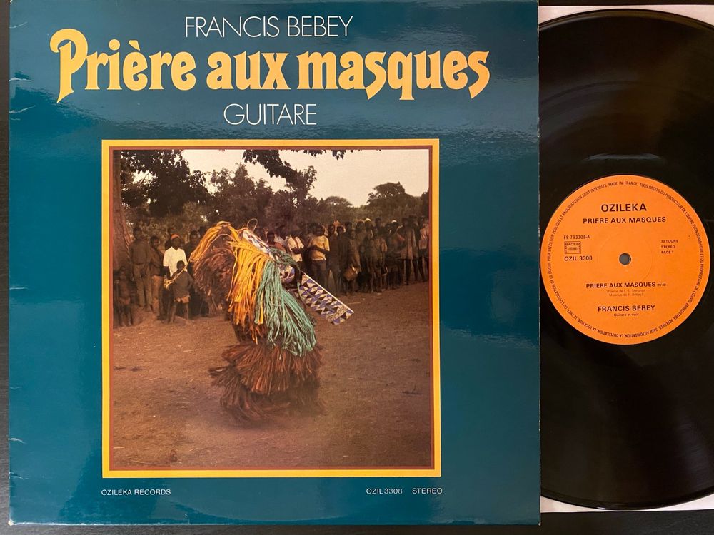 Francis Bebey – Prière Aux Masques [LP FR 1979] (Gebraucht) in Tamins ...