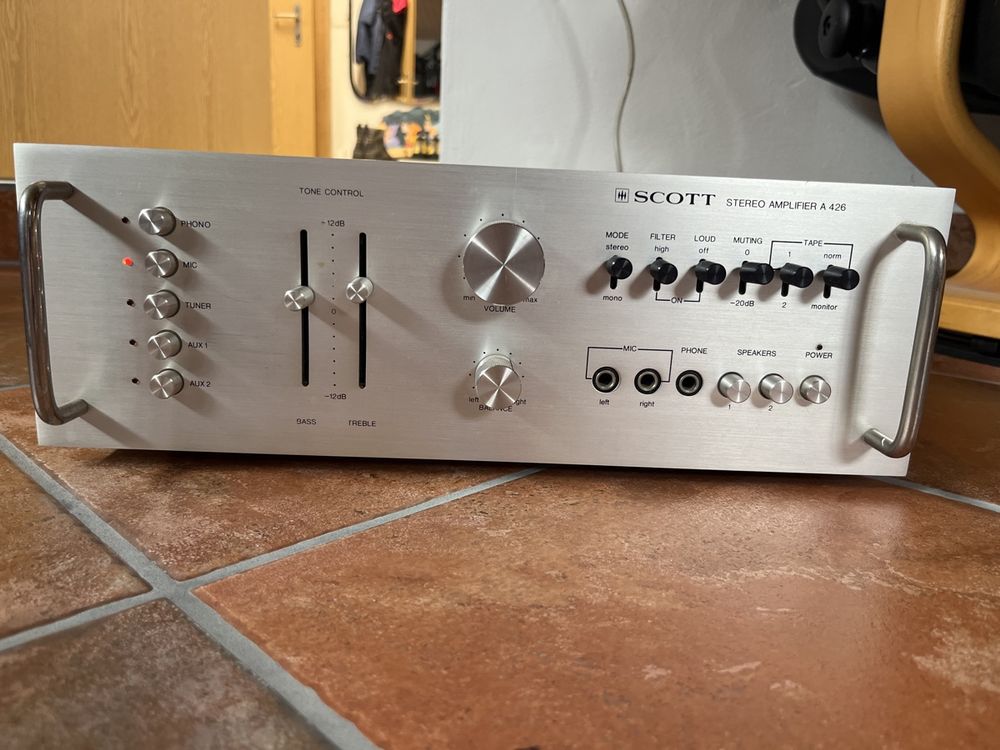 SCOTT Stereo Amplifier A-426 | Kaufen auf Ricardo