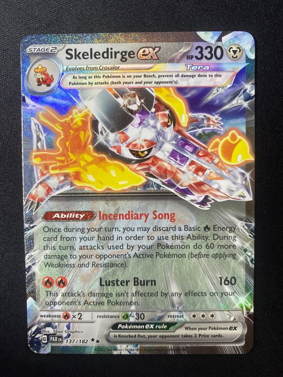 Skeledirge ex 137 - Skelokrok ex - Paradox Rift - EN ab 1 | Kaufen auf ...