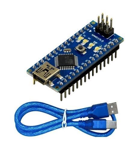 Arduino Nano Klon USB Chip CH340 + USB Kabel (Neu und originalverpackt ...