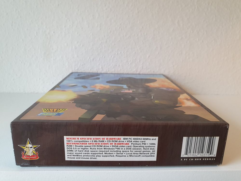 PC Game Z (1996) (The Bitmap Brothers) Big Box Deutsch (Gebraucht) in ...