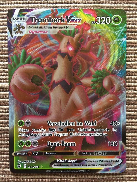 Pokemon Trombork Vmax Drachenwandel deutsch | Kaufen auf Ricardo