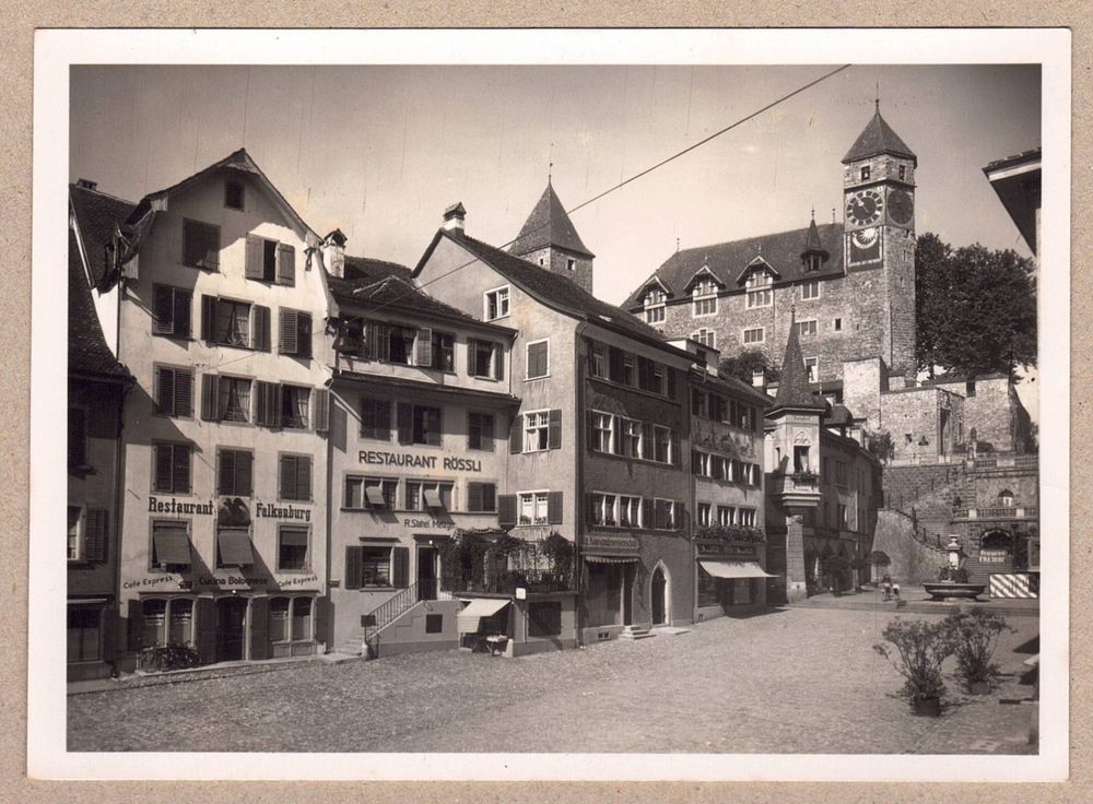 Rapperswil Mit Rest Rössli Und Rest Falkenburg Kaufen Auf Ricardo