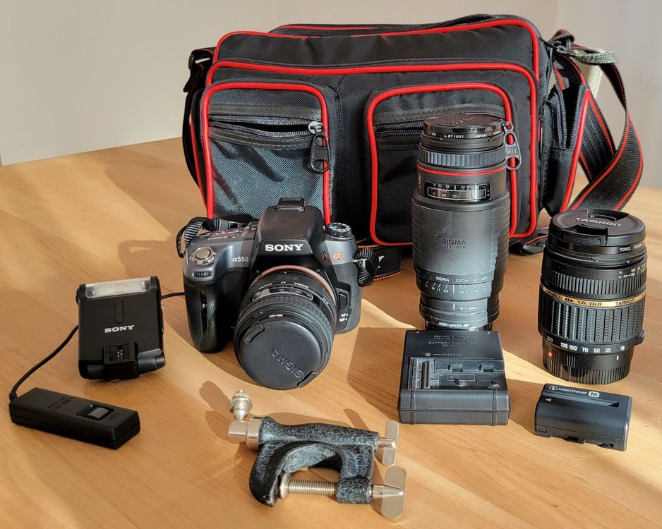 Fotokamera-Ausrüstung Sony DSLR-A550 (Gebraucht) in Wetzikon ZH für CHF ...