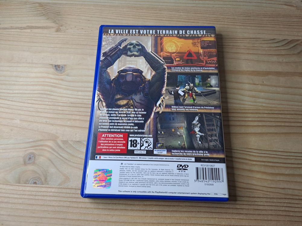 Predator Concrete Jungle - Français - PS2 | Kaufen auf Ricardo