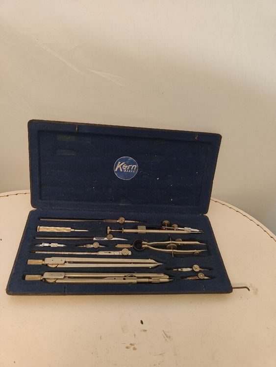 KERN AARAU ZIRKEL SET VINTAGE KOMPLETT ORIGINAL (Gebraucht) in Jeuss für CHF 19 – mit Lieferung ...