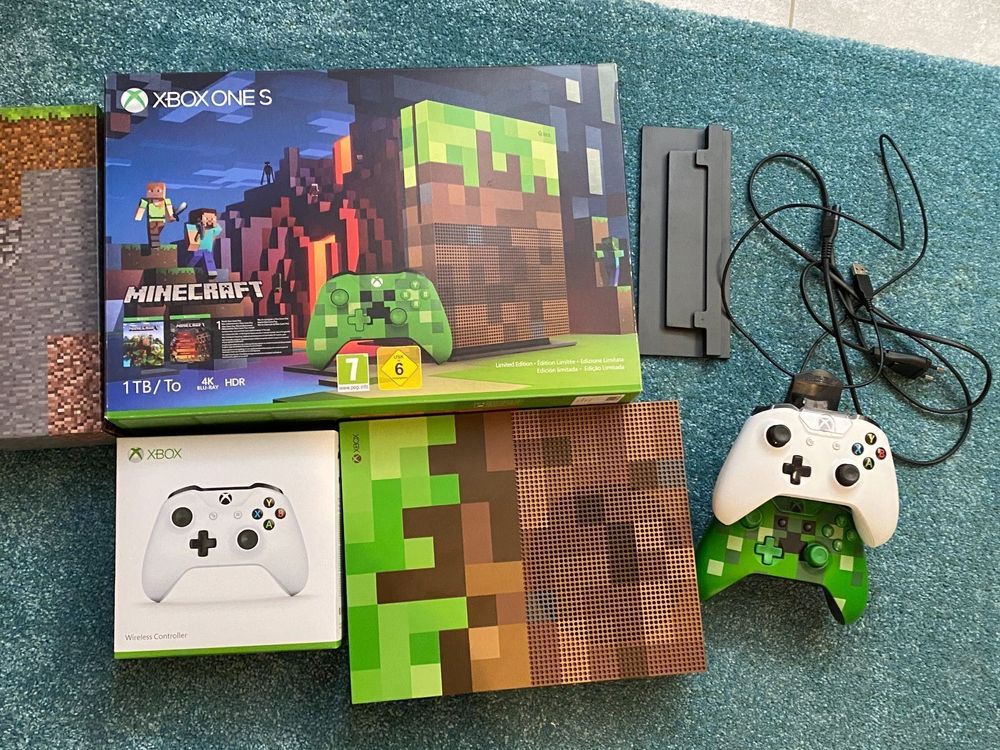 Xbox One S Minecraft Limited Edition/1TB | Kaufen auf Ricardo
