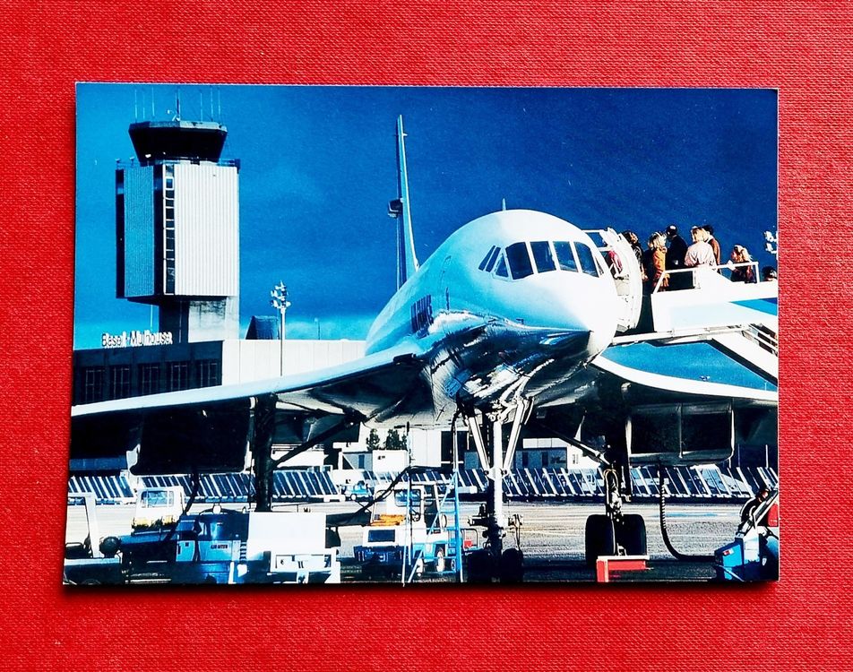 Basel - Mulhouse - Airport - Concorde beim Boarding | Kaufen auf Ricardo