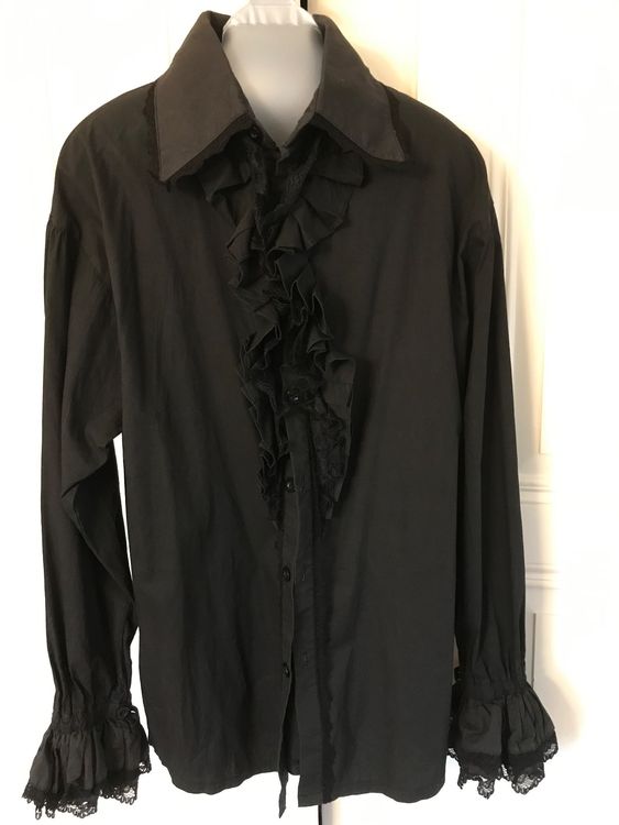 Gothic oder Halloween! schwarze Bwbluse von Mephista Bern (Gebraucht ...