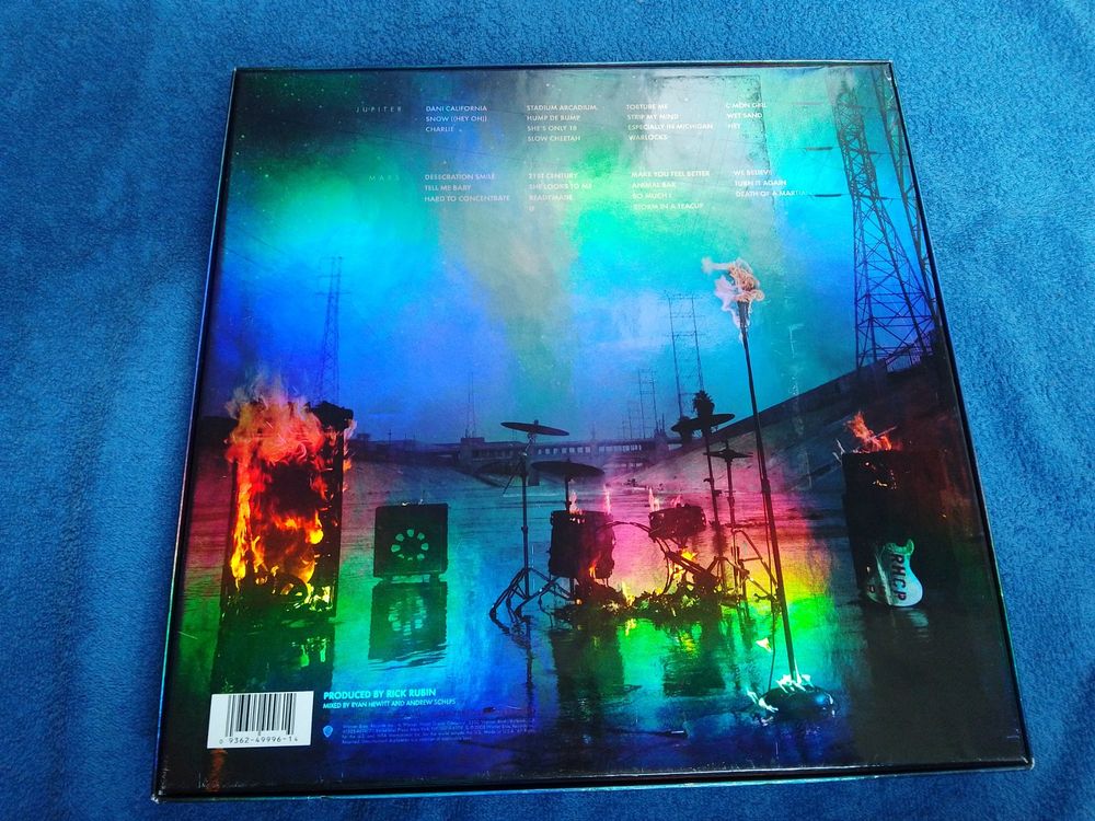 RED HOT CHILI PEPPERS stadium arcatium 4x12" DELUXE BOX usa (Gebraucht ...