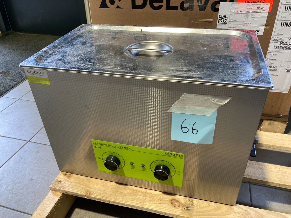 Das Konkursamt Oberwallis verwerte: Ultrasonic Cleaner (Gebraucht) in ...