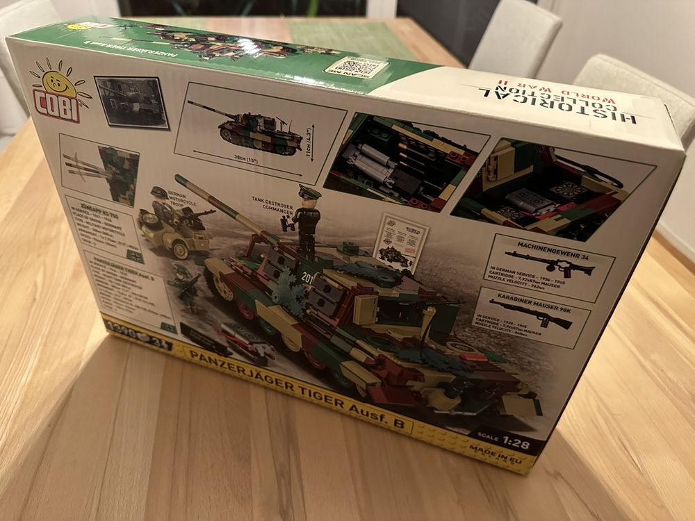 Cobi #2579 Panzerjäger Tiger Ausf. B LIMITED EDITION (Neu und ...