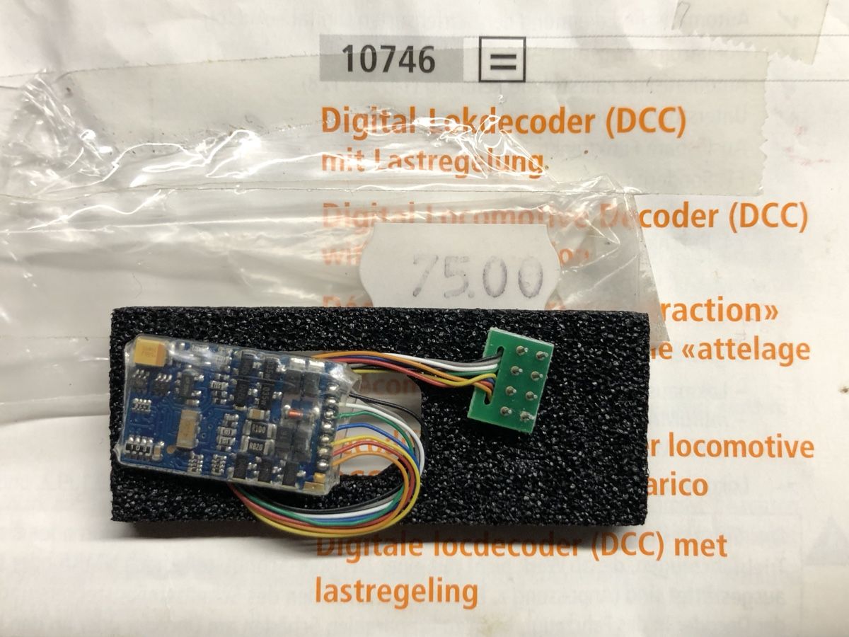 Roco Digital Lokdecoder (DCC) mit Lastregelung, Neuwertig! (Neu (gemäss ...