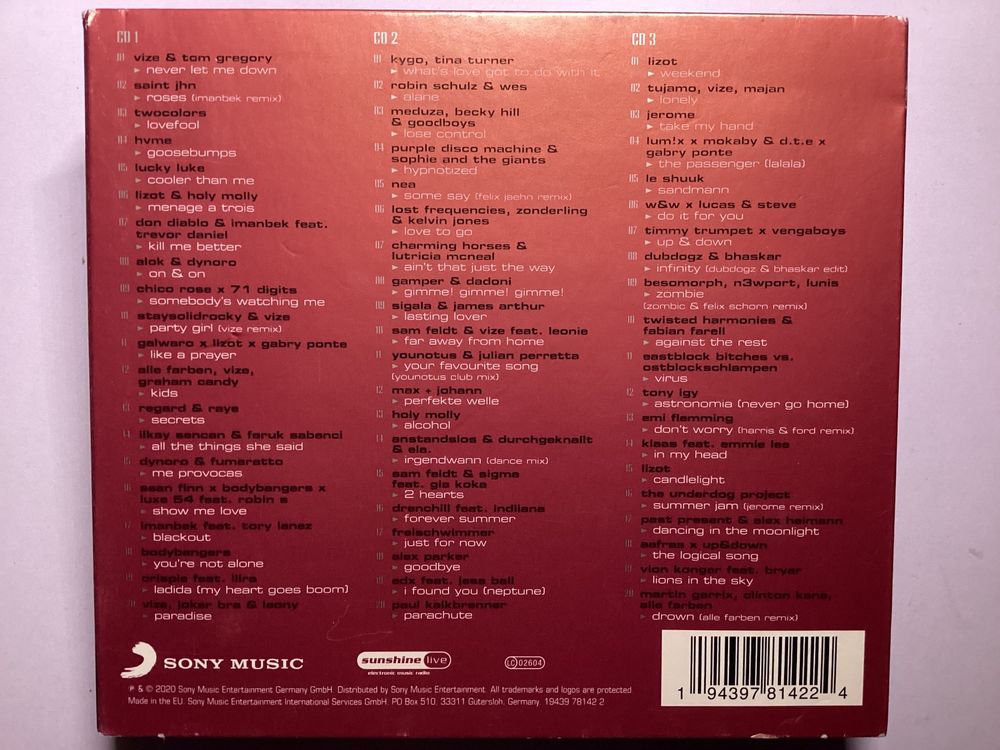 3CD Various – Club Sounds - Best Of 2020 | Kaufen auf Ricardo