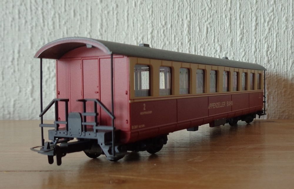 STL 2201 / S1, Personenwagen Appenzeller Bahn, H0m (Neu und ...