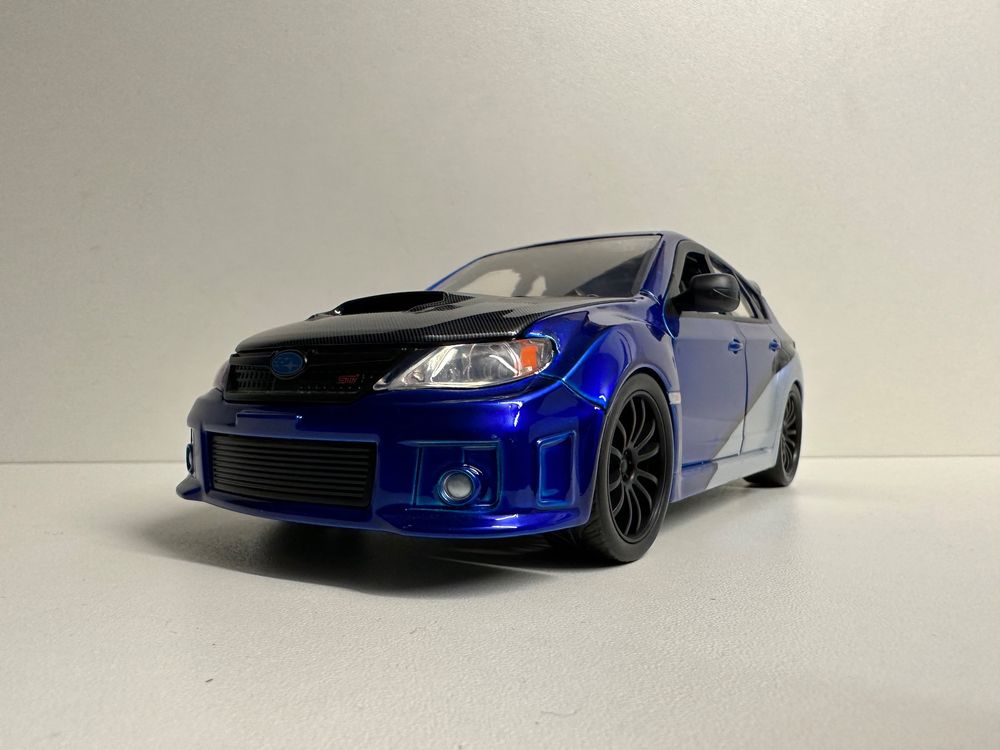 Subaru Impreza WRX STi 1:24, blau, Fast&Furious, Jada Toys | Acheter sur Ricardo