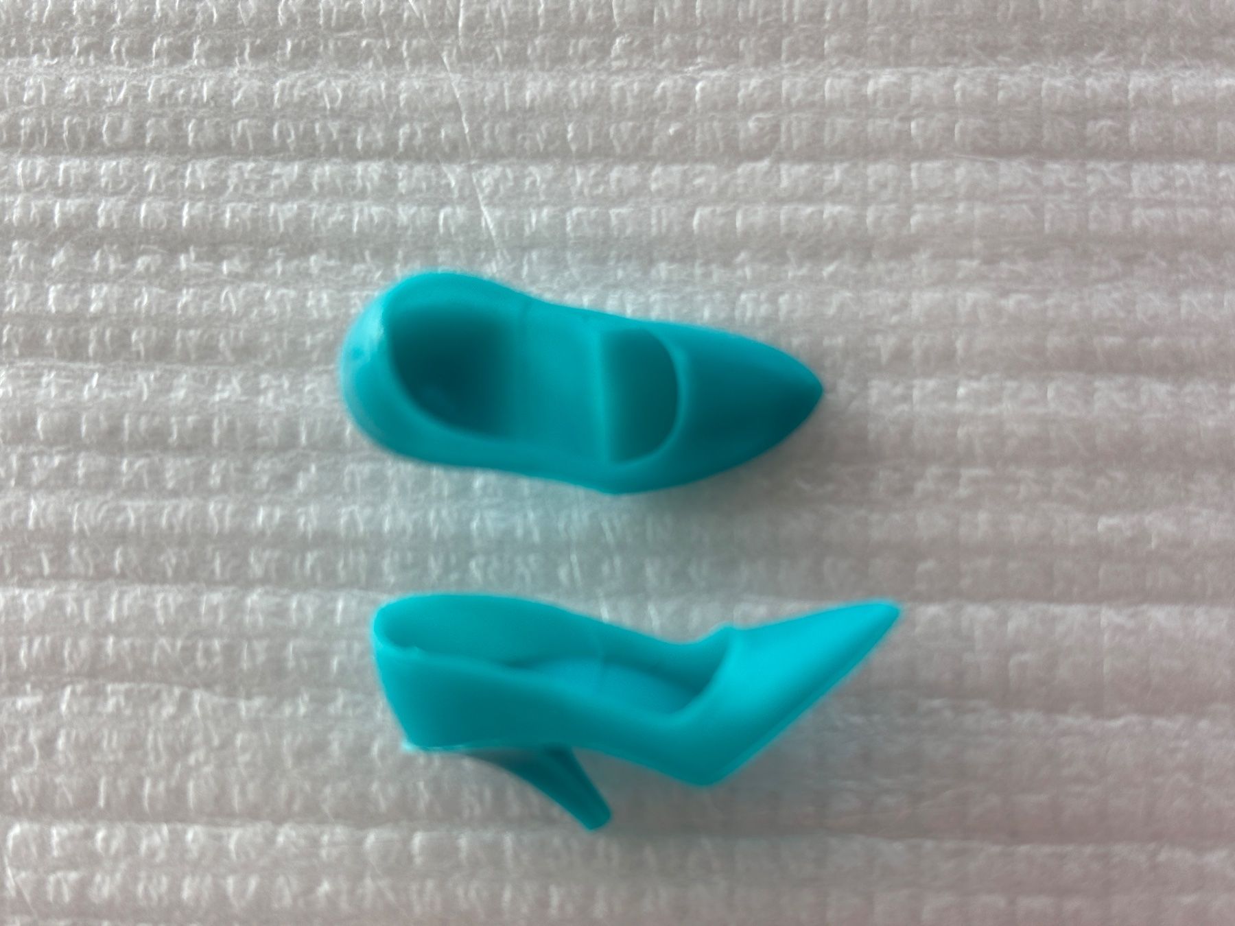 Vintage Barbie 1960s High Heels Japan Pink Closed Toe Shoes (Neuf (Voir ...