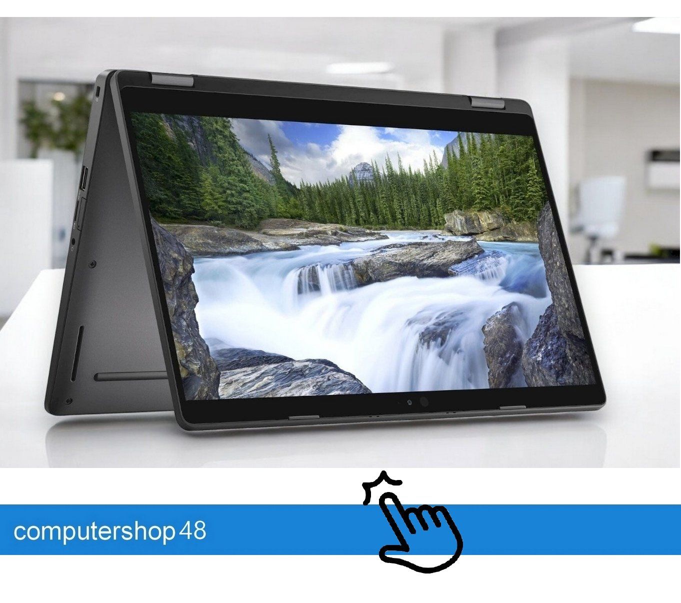 DELL Latitude ALU Laptop 2-in-1, 8GB SSD 256GB Touch NEU (Neu (gemäss ...