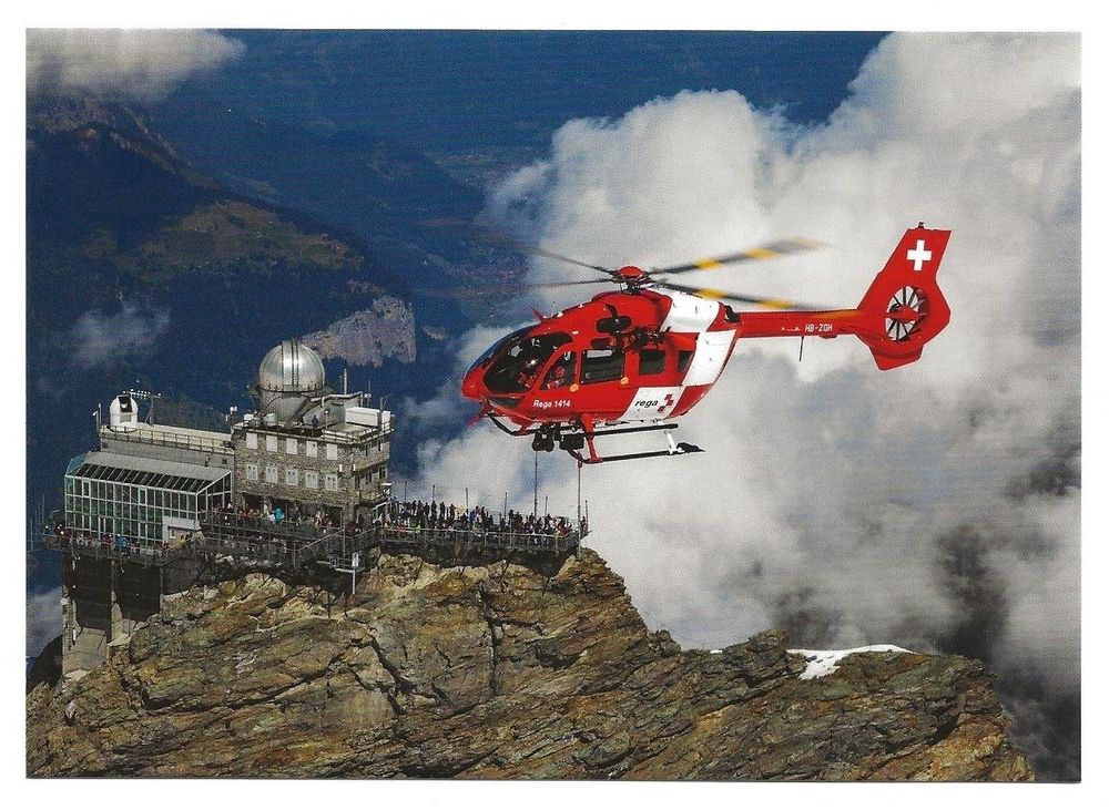 REGA - HELI - ÜBER DEM SPHINX-OBSERVATORIUM (JUNGFRAUJOCH (Gebraucht) in Küttigen für CHF 1.6 ...