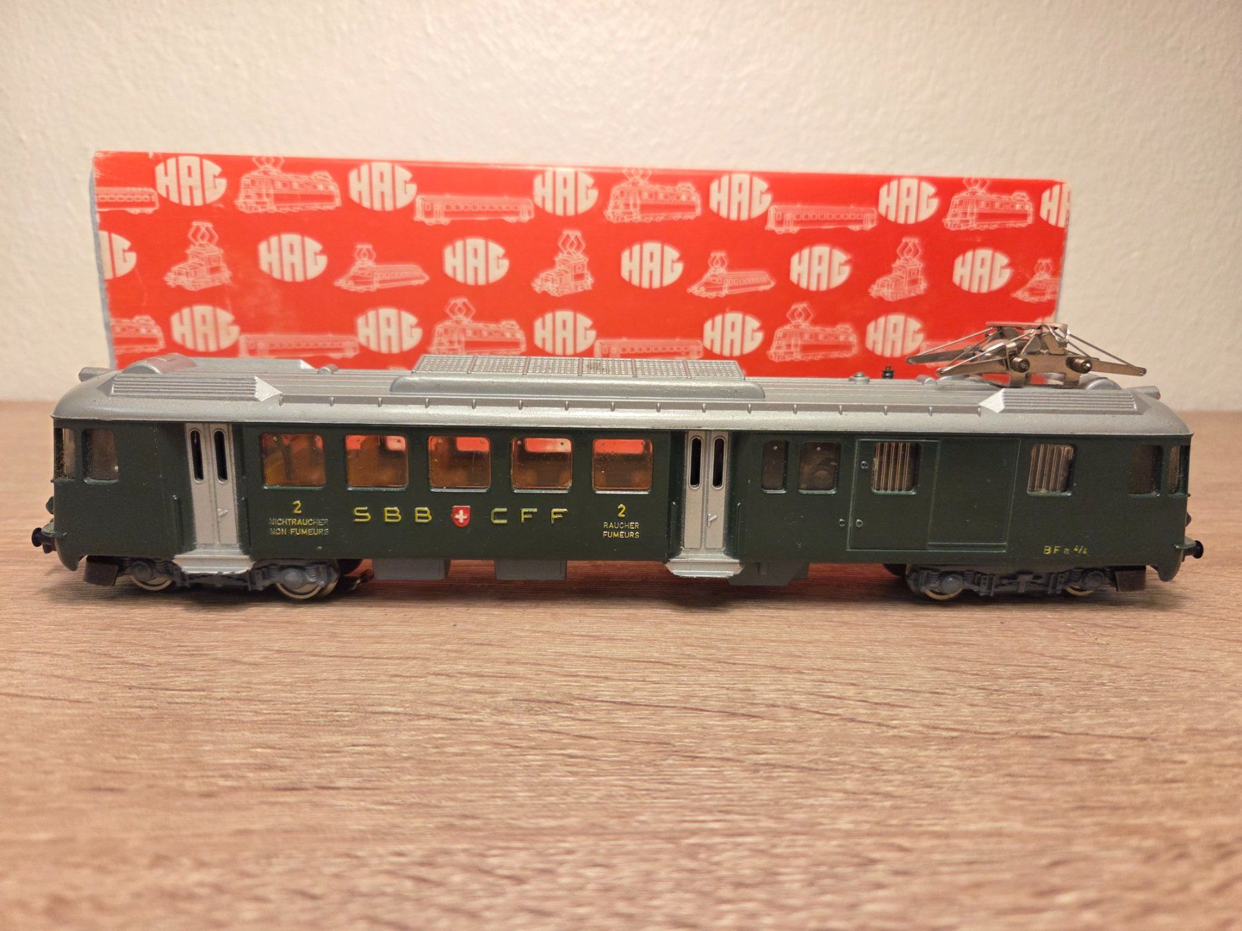 Hag 150 Triebwagen RBe 4/4 SBB H0 (1) (D'occasion) à St-Aubin-Sauges ...